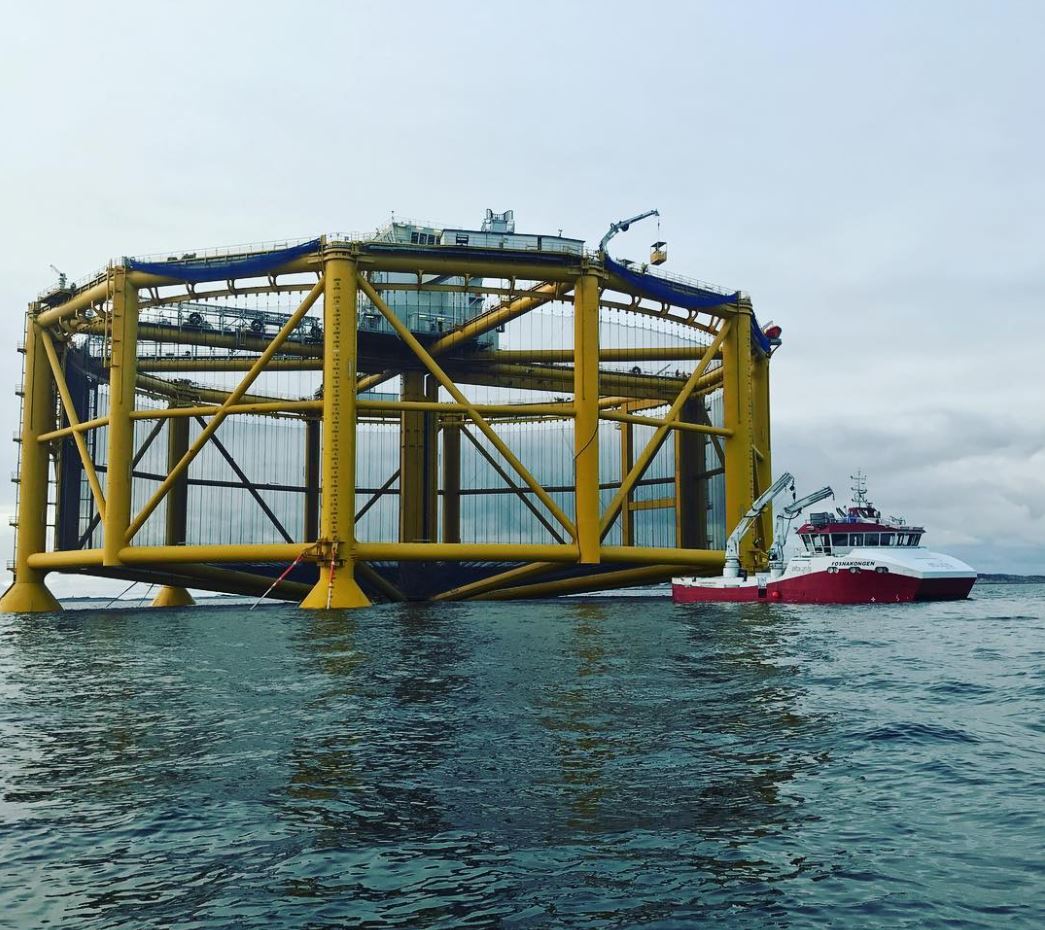 Galería de imágenes de la granja de salmones en mar abierto Ocean Farm ...